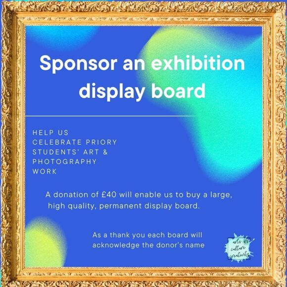 Sponsor a display board! - News - Welcome to Priory School Lewes
